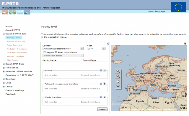 E-PRTR, Európai Szennyezőanyag-kibocsátási és –szállítási Nyilvántartás | KÖRnyezetvédelmi ...